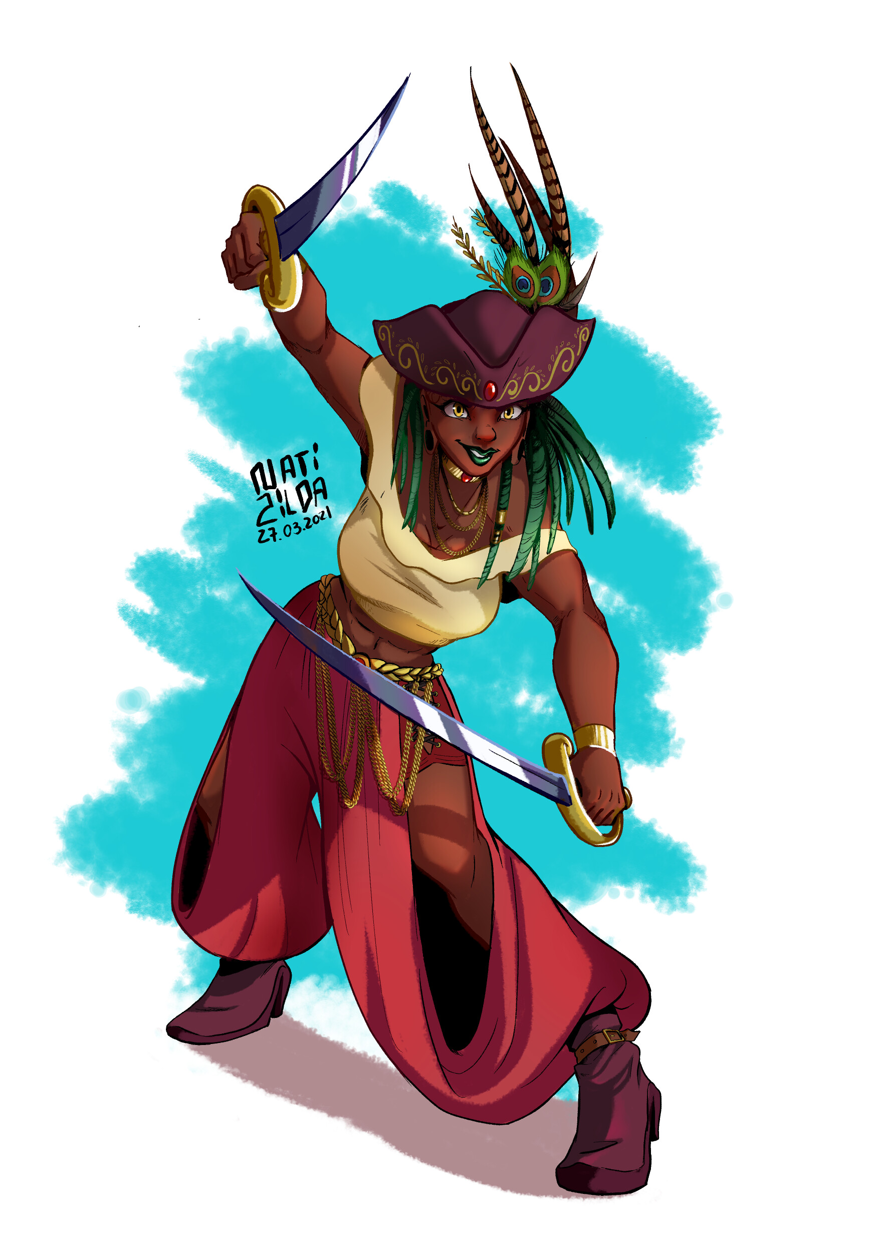 ArtStation - Character Design Commission - Elizabeth