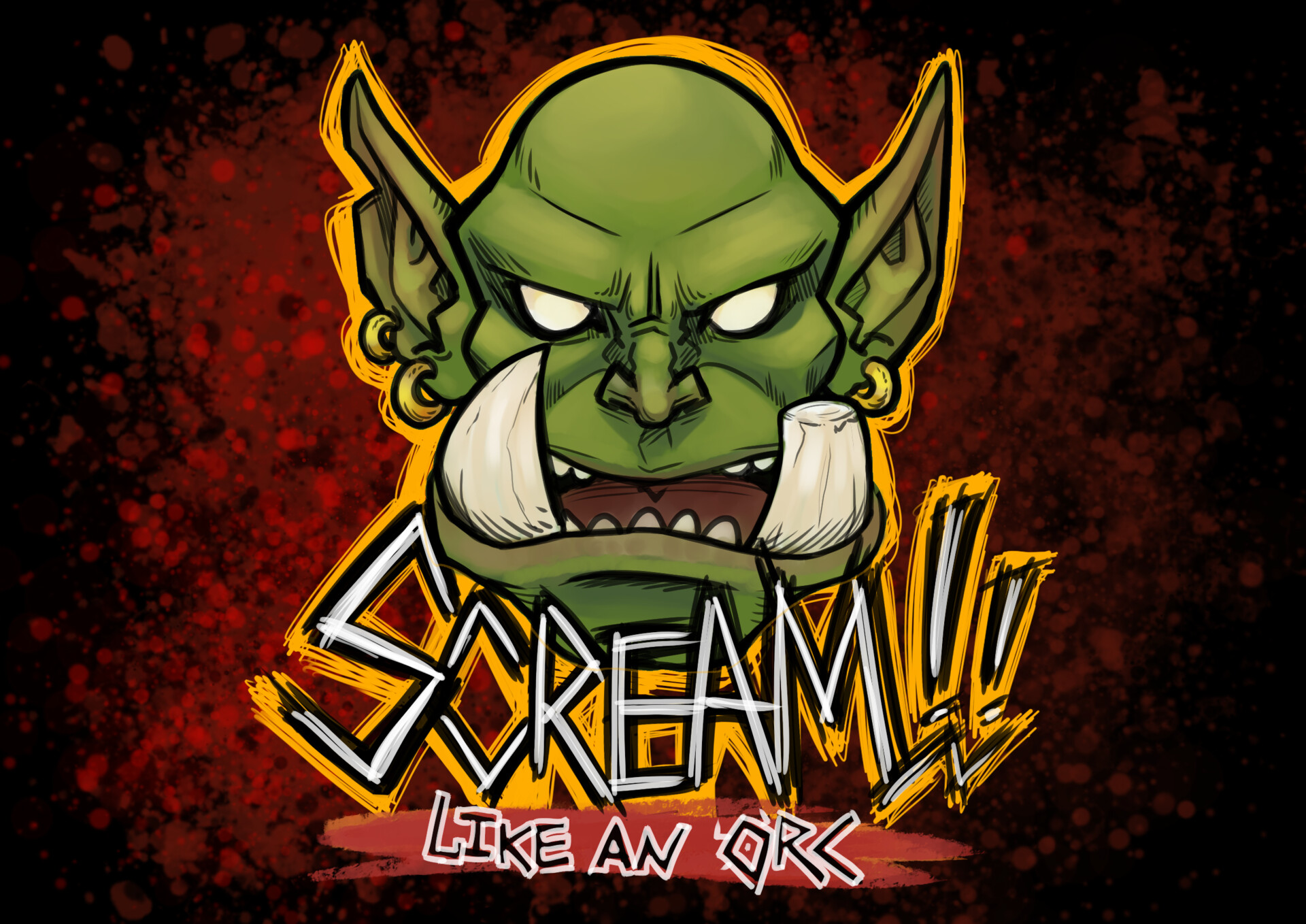 ArtStation - Scream like an Orc!