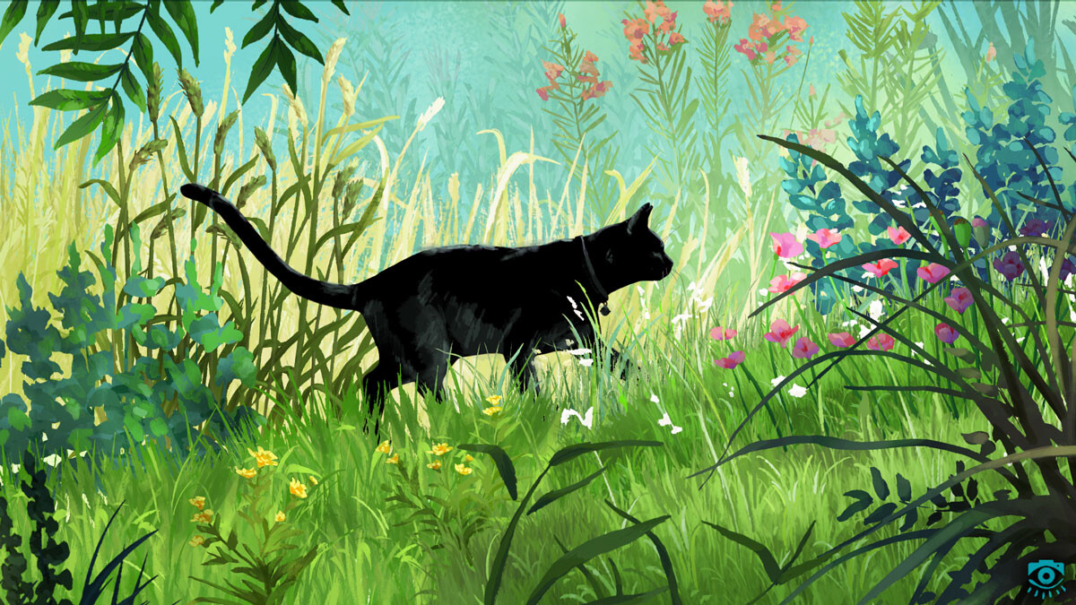 ArtStation - Discovering a wild world - "Spring Wild Herbs Cutout ...