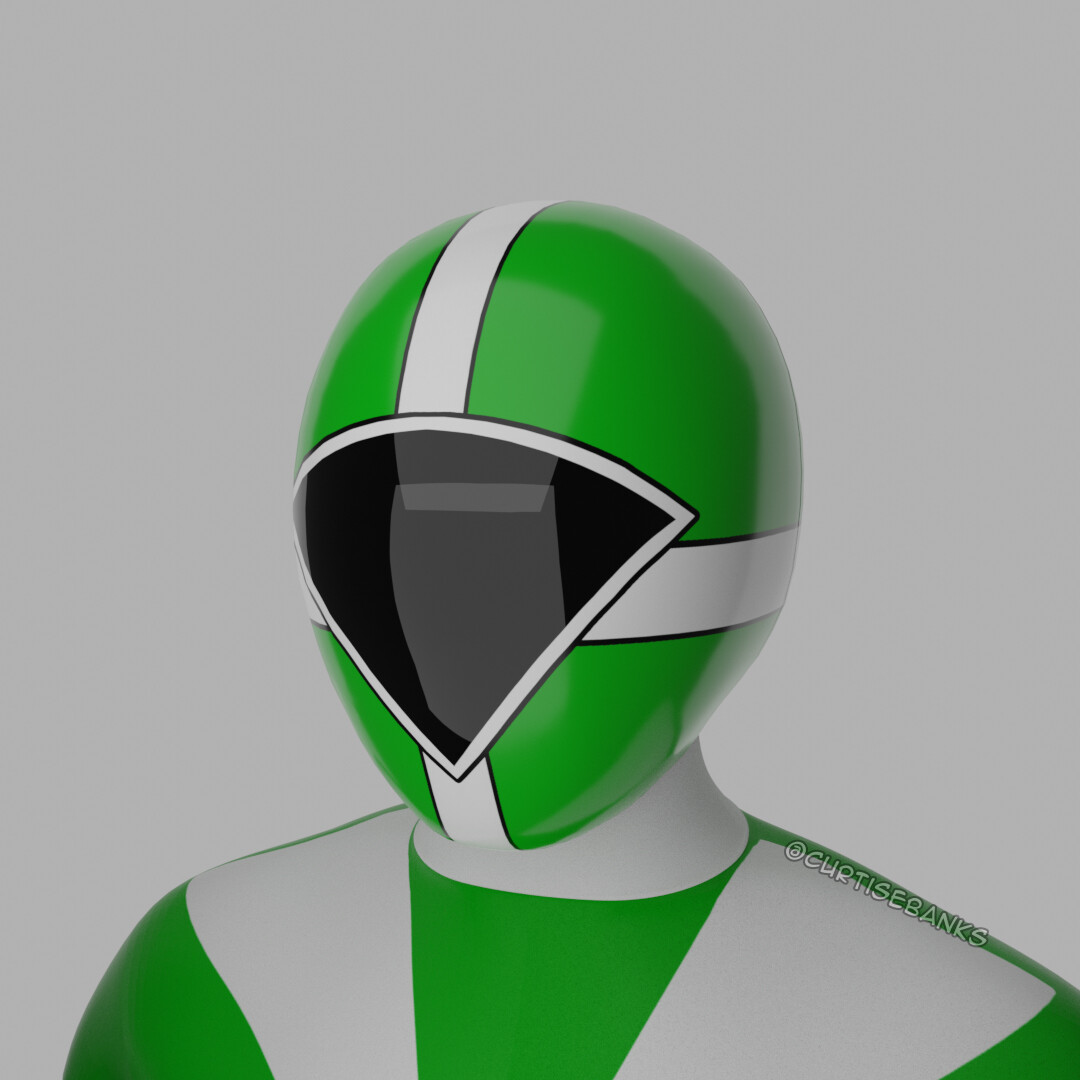 Power Rangers Lightspeed Rescue Green Ranger