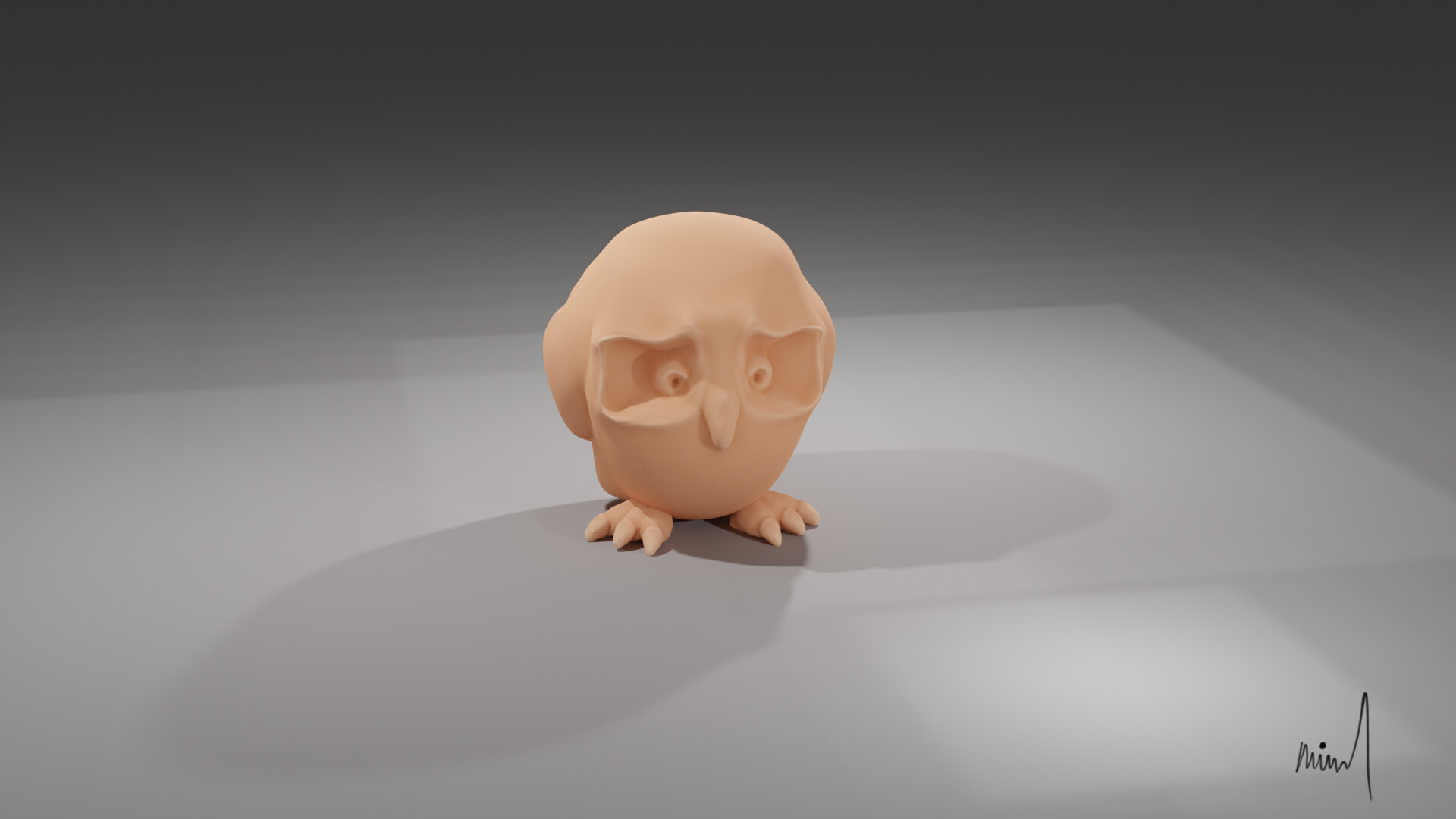 ArtStation - Sad owl