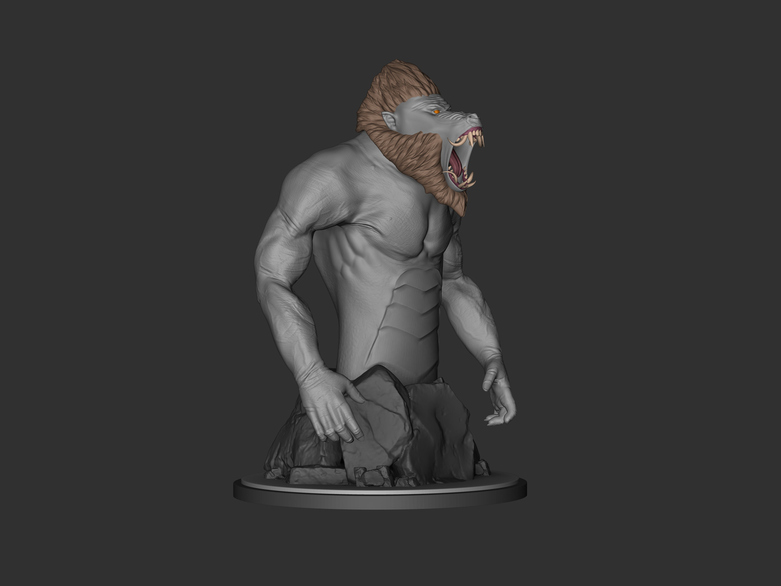 Saif alkhusaibi - Creature Bust (Thieving Amalgam)