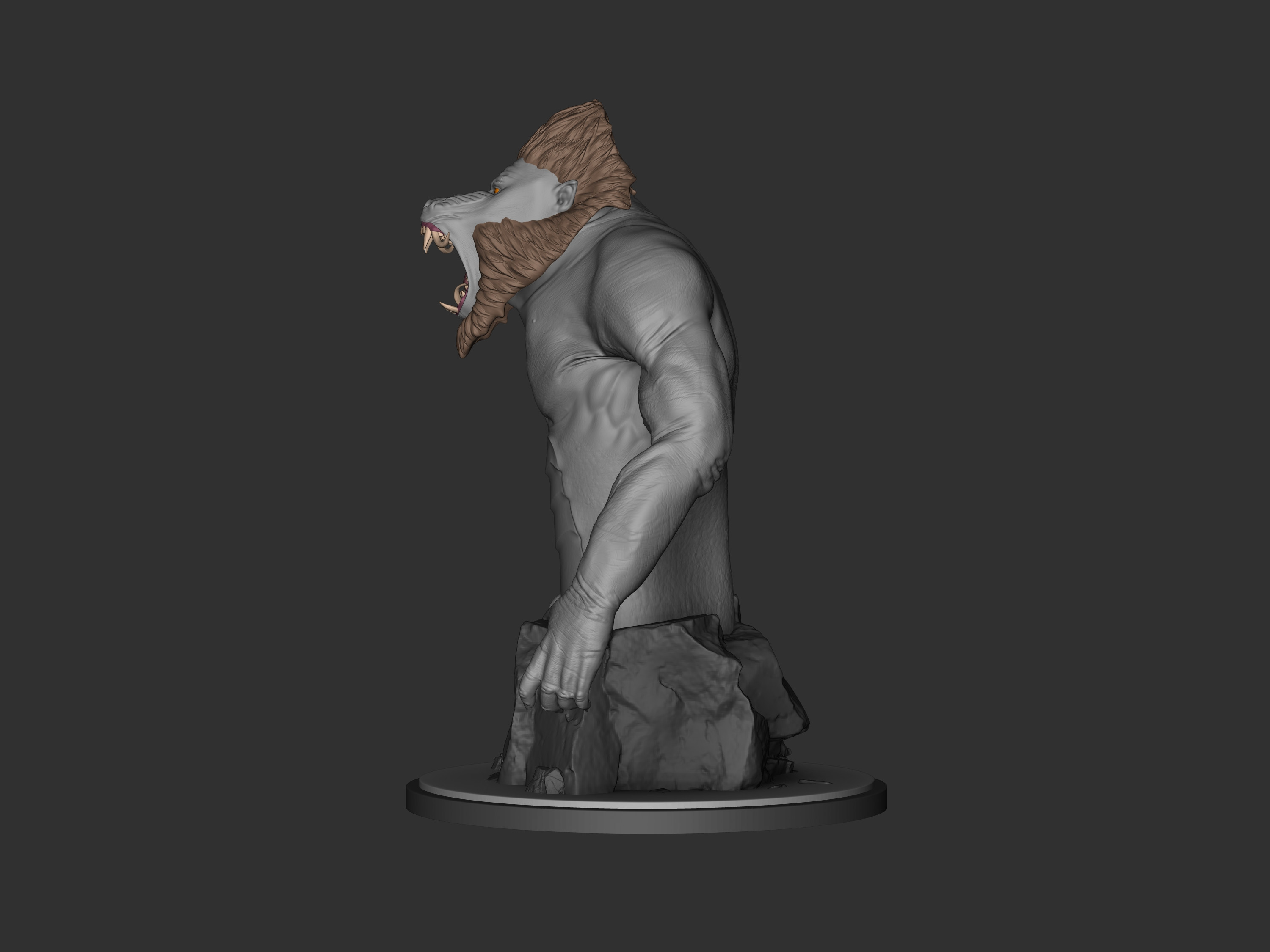 Saif alkhusaibi - Creature Bust (Thieving Amalgam)
