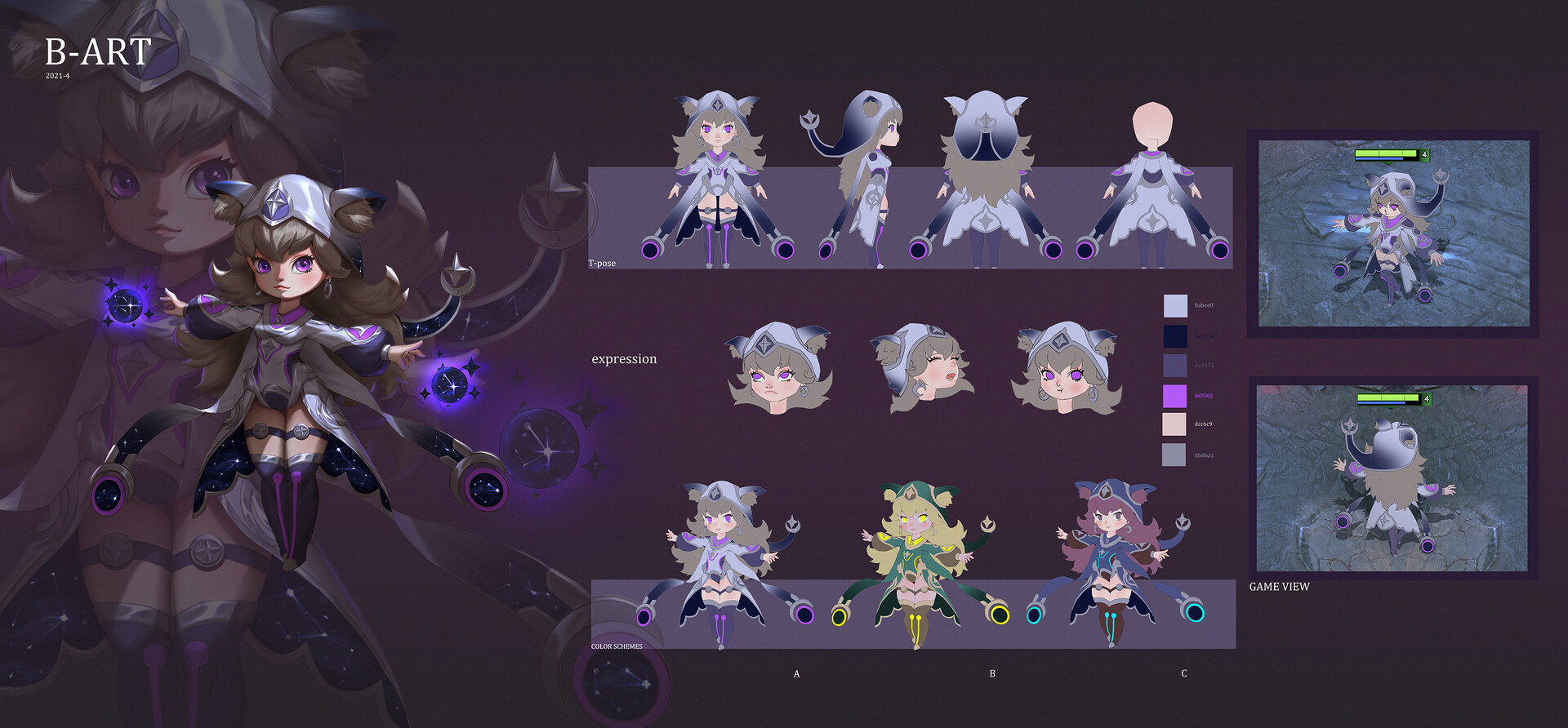 ArtStation - Concept art of starry sky