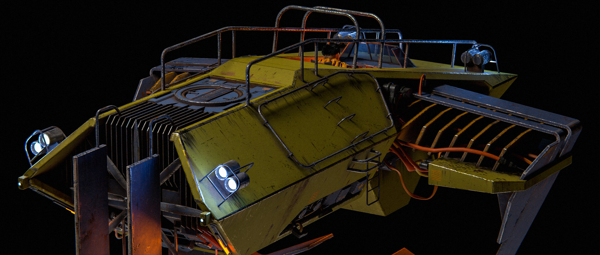 ArtStation - Waterworld - Vehicles