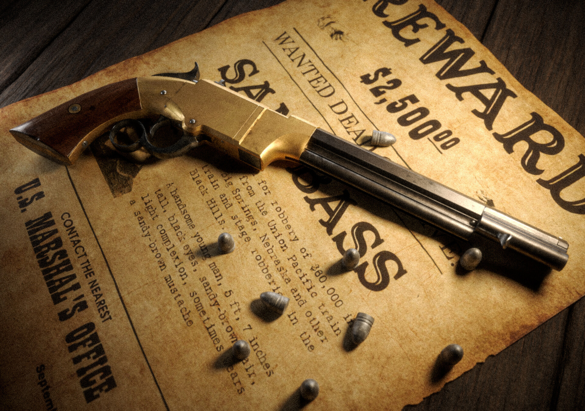 ArtStation - Volcanic Pistol