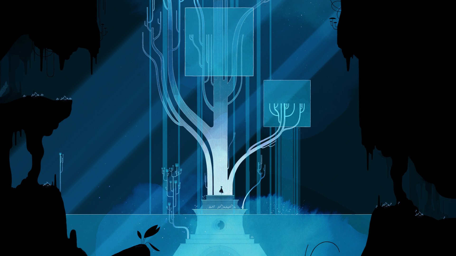 ArtStation - Gris - Unexpected tree in underworld