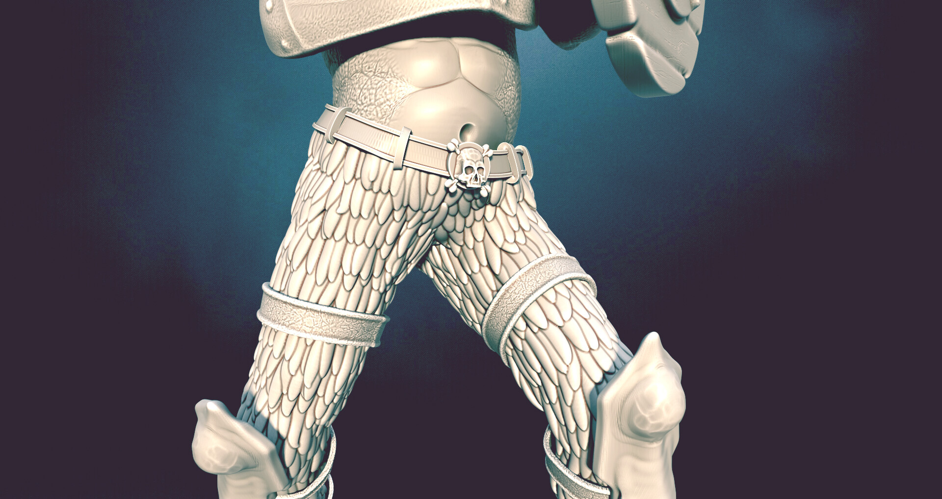 Geoff Graham - Goblin Warrior Sculpt - For 3D Print