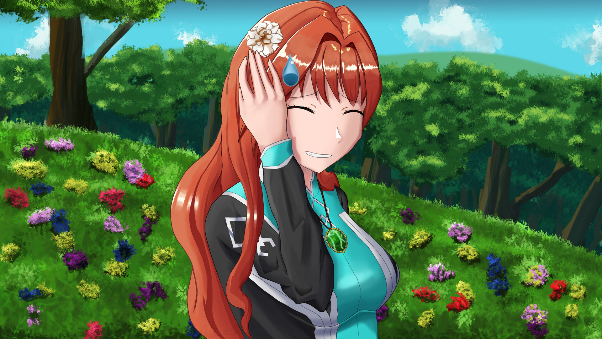 Katsuo Twintail - Chaldea Guru's CG - Chloe