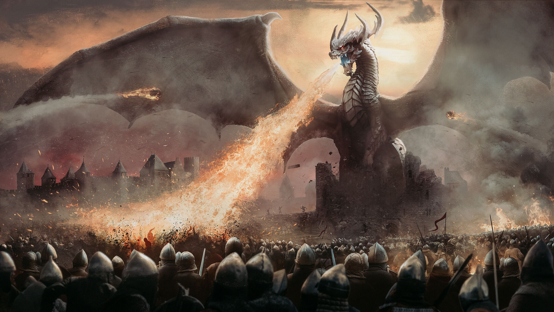 epic dragon wallpaper