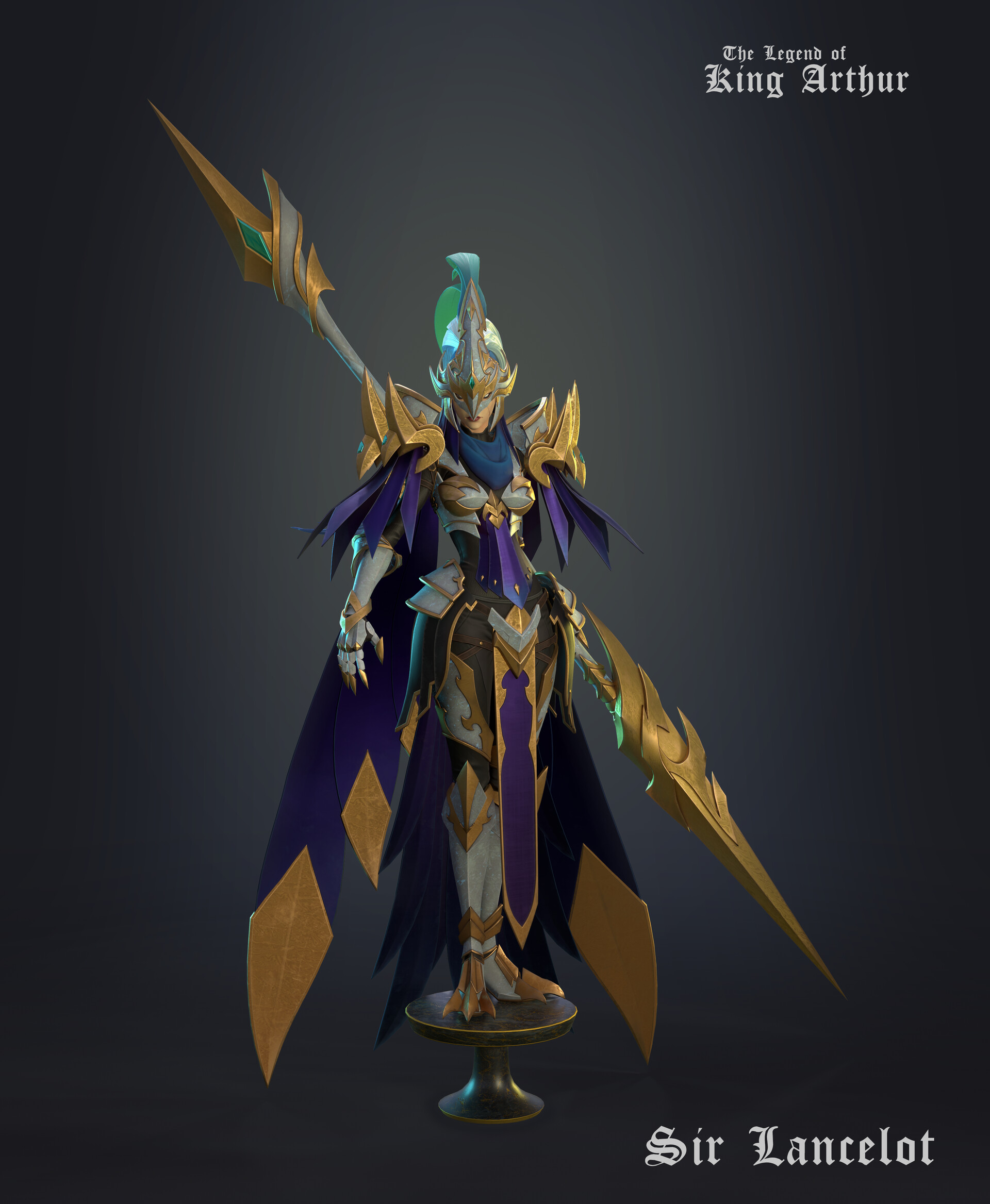 ArtStation - Sir Lancelot