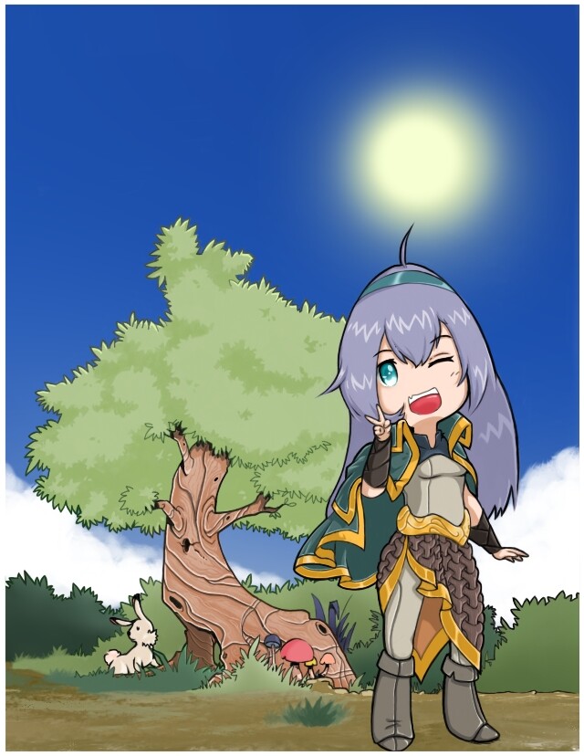 ArtStation - Anime (chibi)