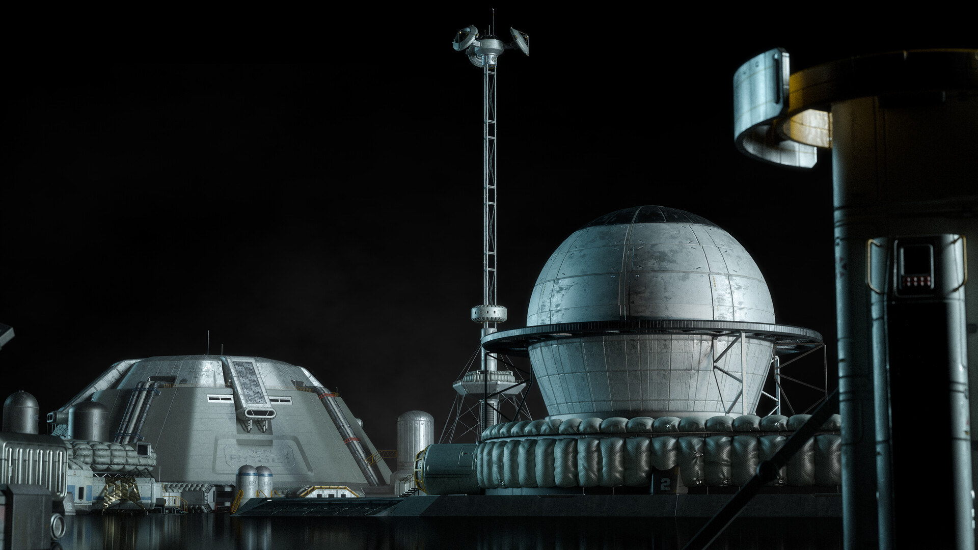 KitBash3D - LUNAR BASE – 3D ASSET KIT