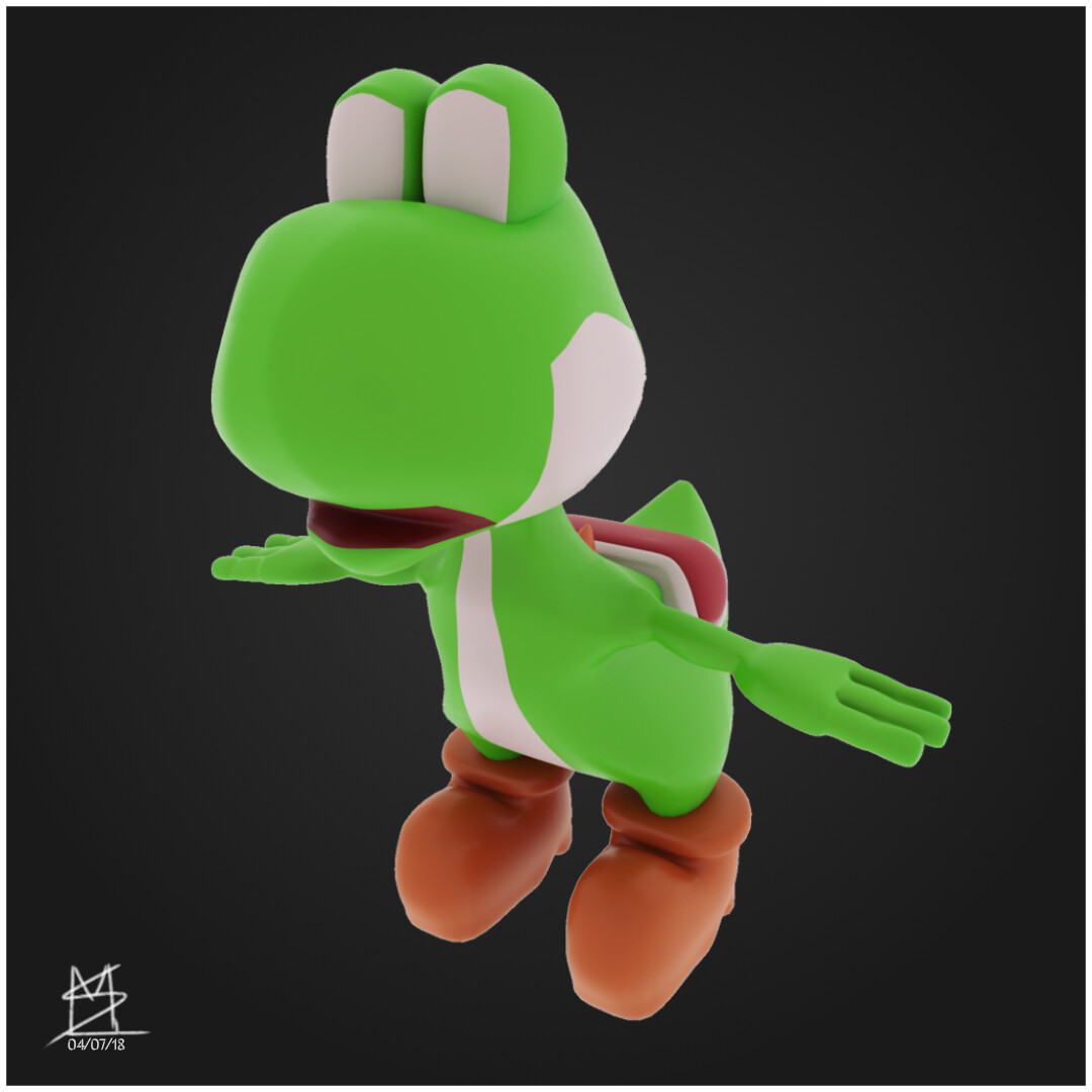 ArtStation - Yoshi - School Project