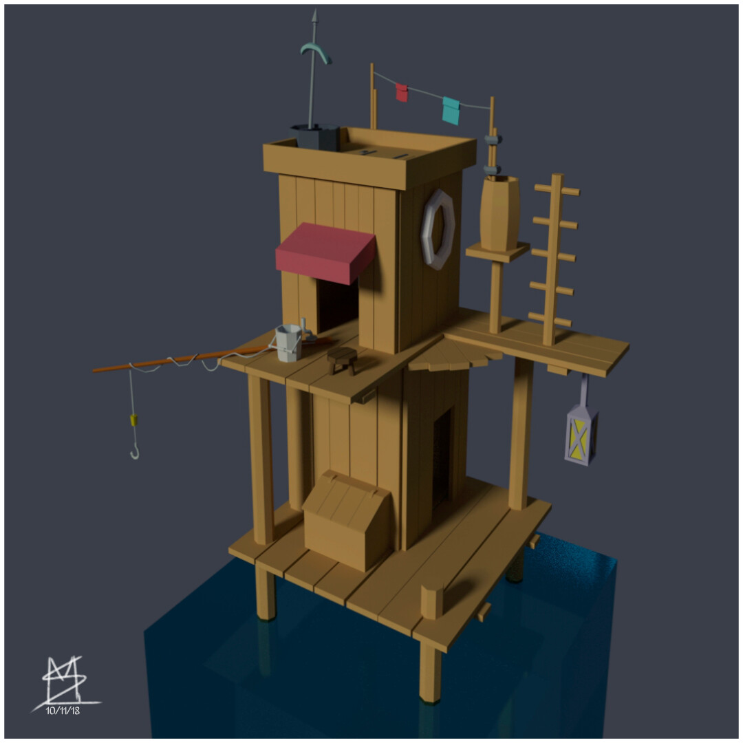 ArtStation - Dock - Personal Project