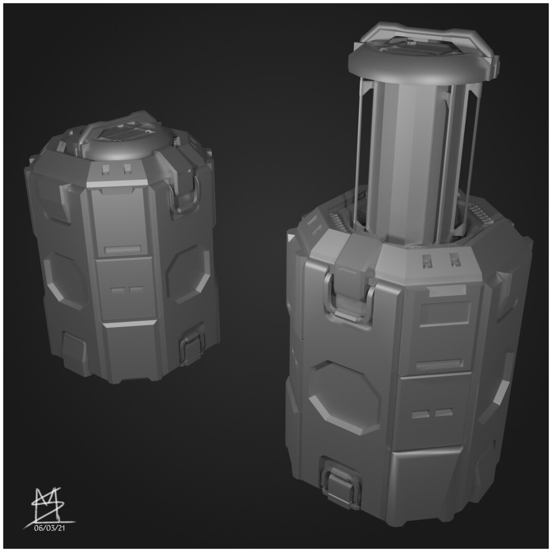 ArtStation - Battery - Personal Project