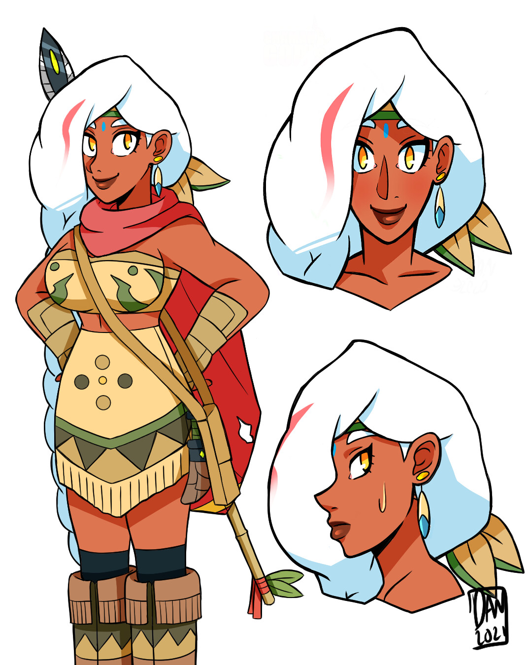 ArtStation - Princess Runa Design 2021