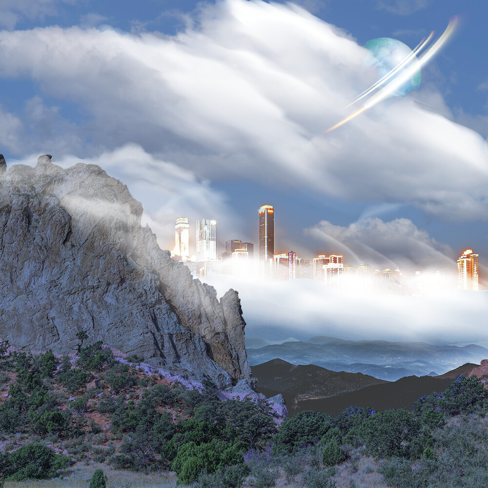 ArtStation - The Floating City