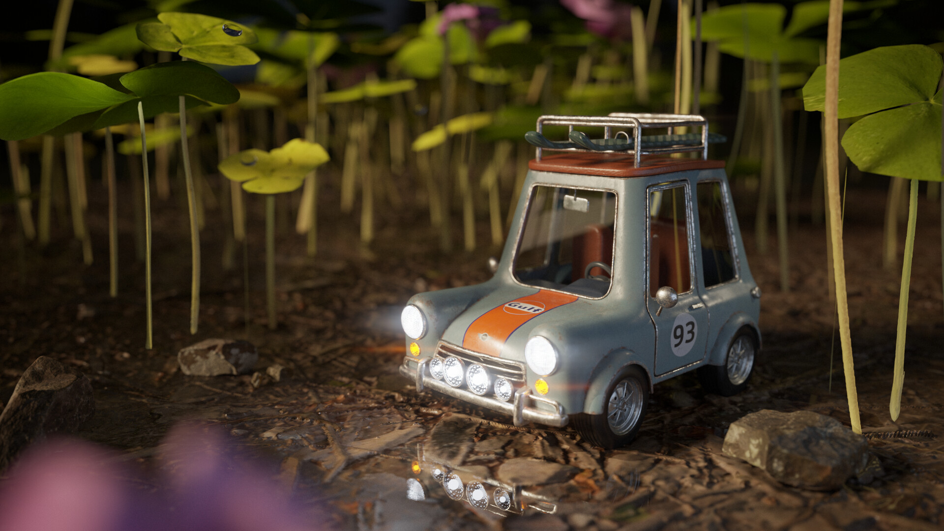 ArtStation - Mini cooper classic - Toy car