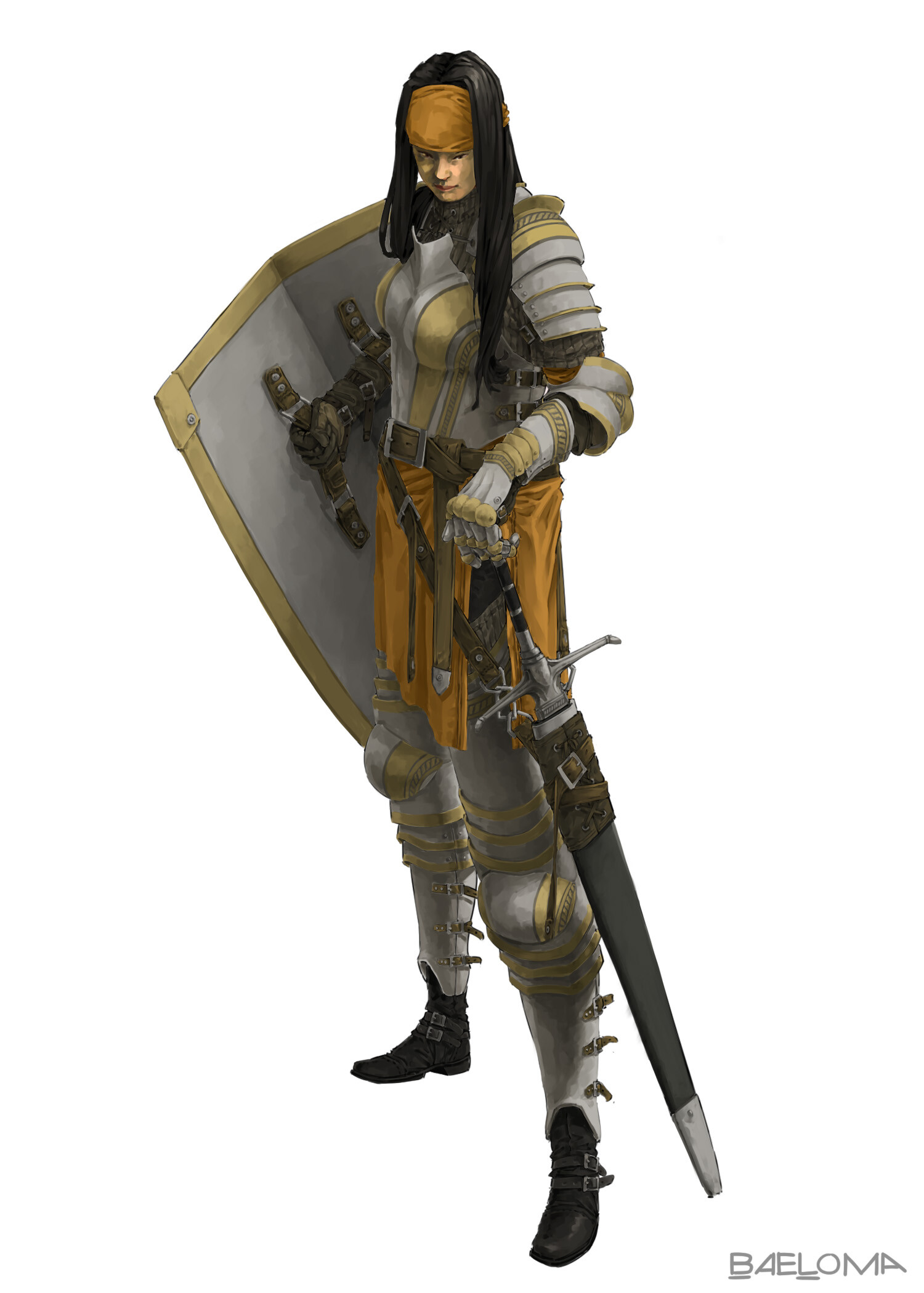 ArtStation - Sword Girl 2