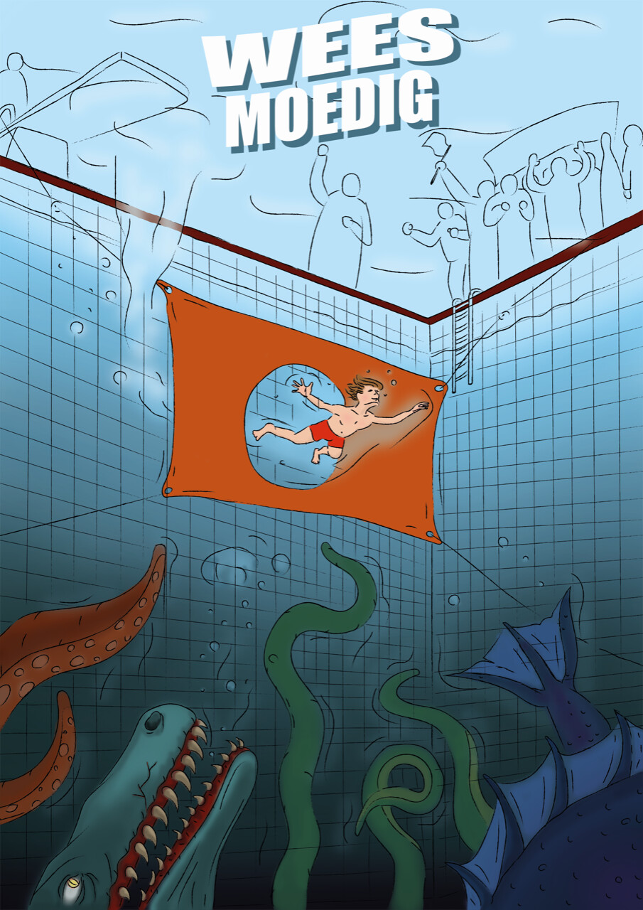 ArtStation - WEES MOEDIG - Winning Poster of 2020