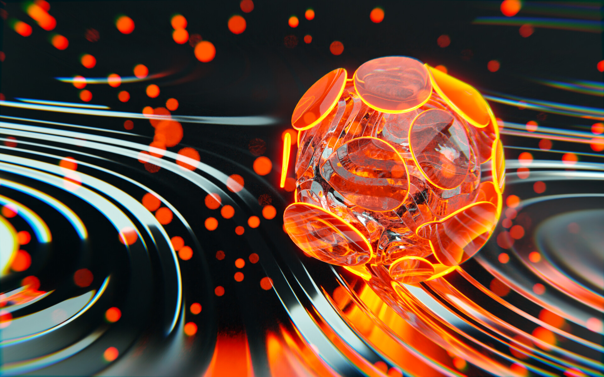 ArtStation - Bokeh Abstract Orb