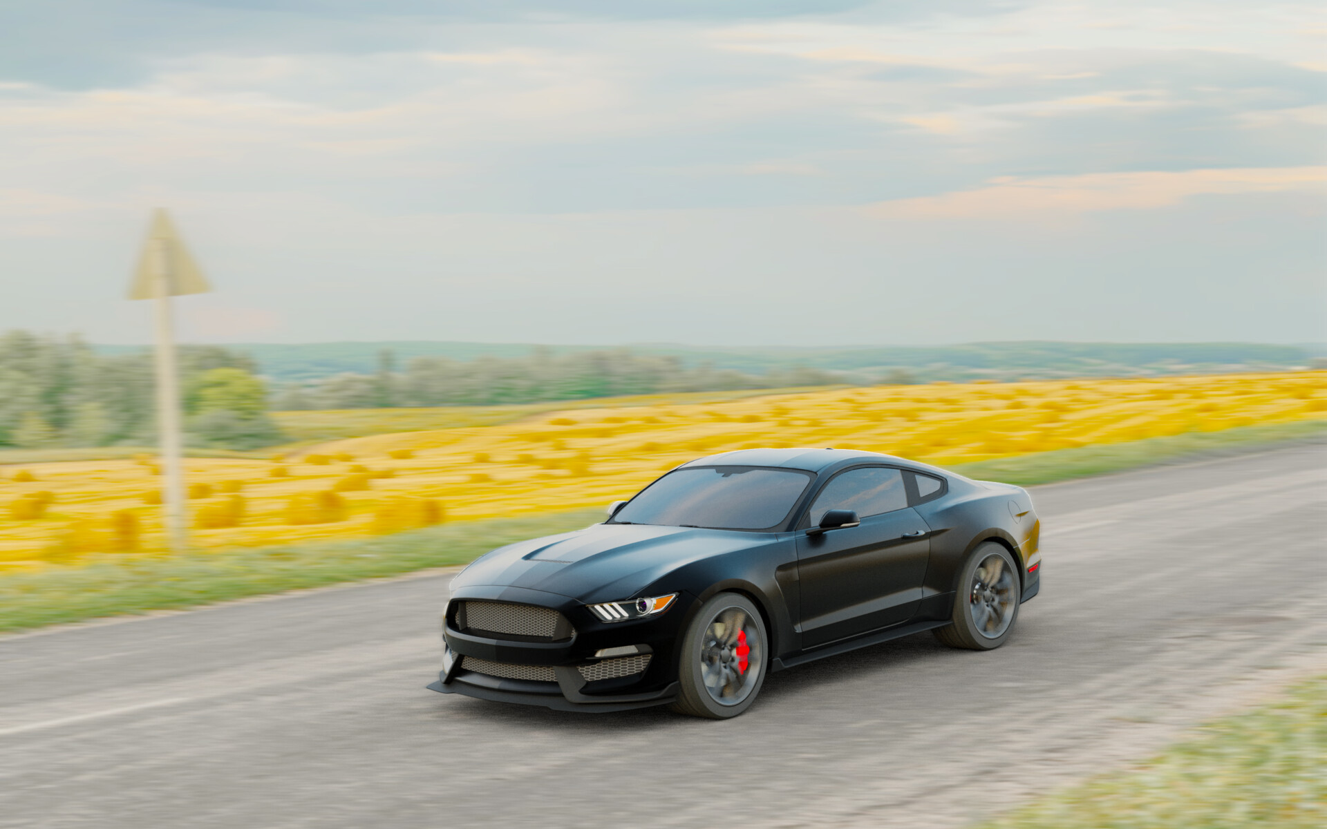 ArtStation - Photoreal Car Render