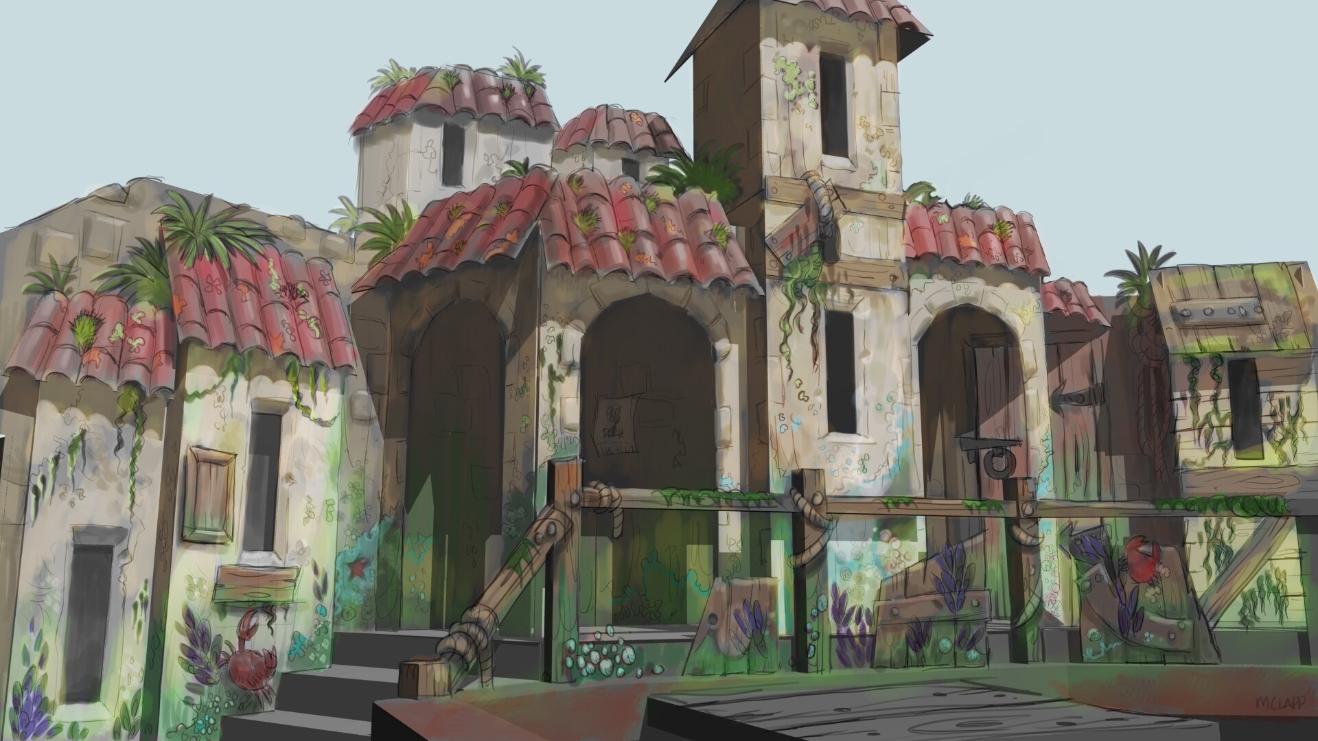 ArtStation - Pirate Cove