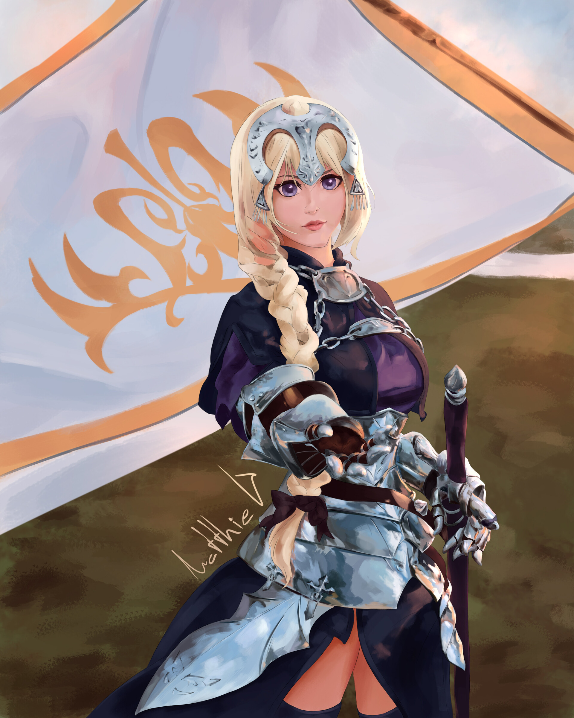 ArtStation - Ruler - Fate Series