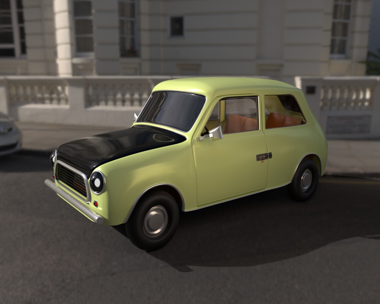 ArtStation - Mr. Bean Car