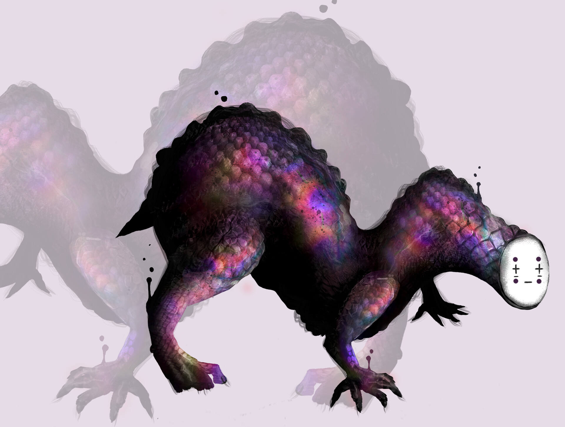 ArtStation - Lizard Demon Concept.