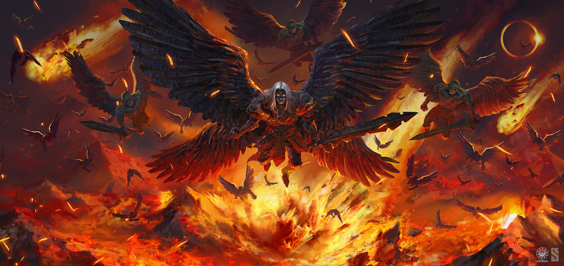 ArtStation - Descent of the Dark Star