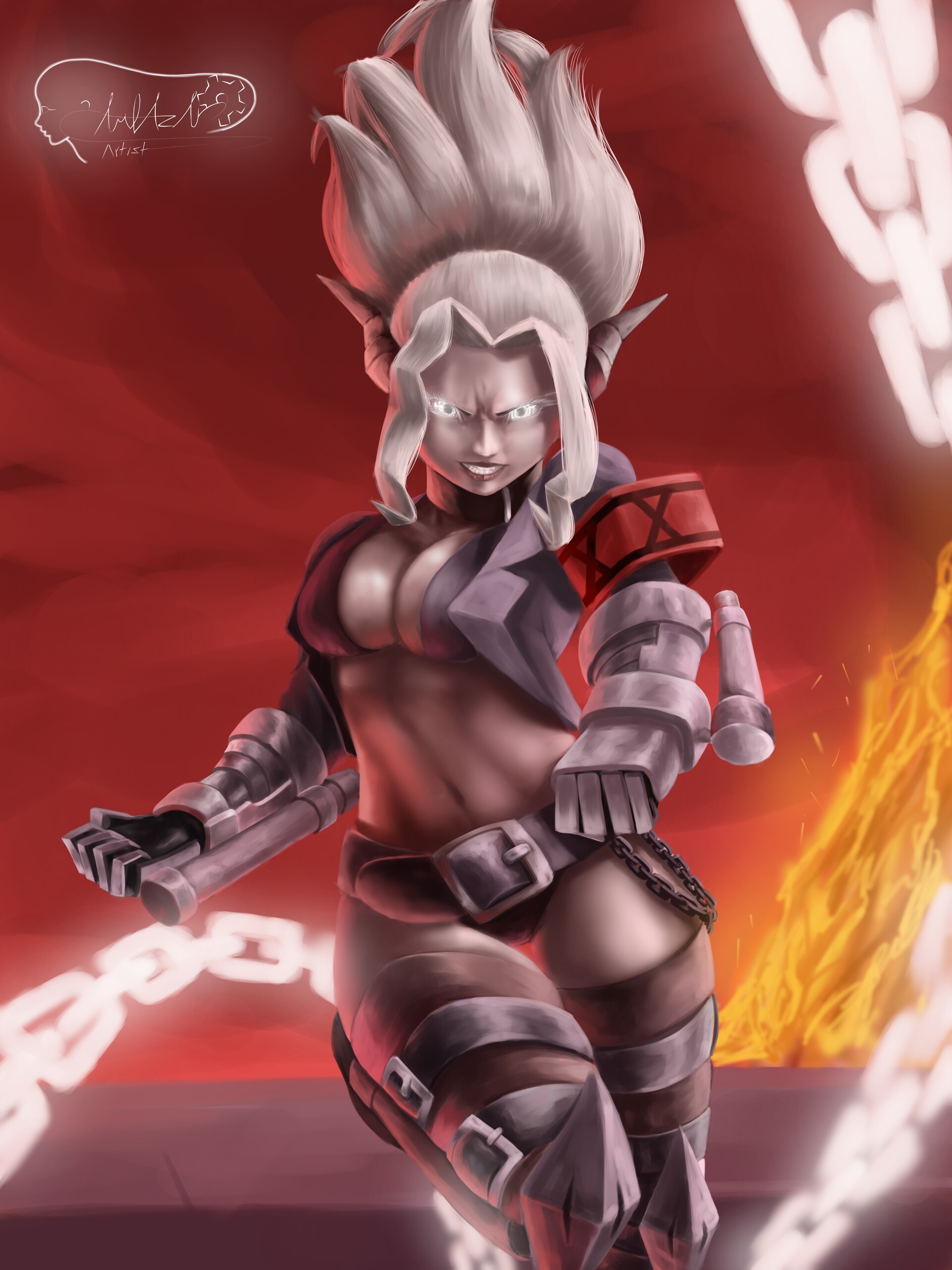 ArtStation - Judgement - Helltaker