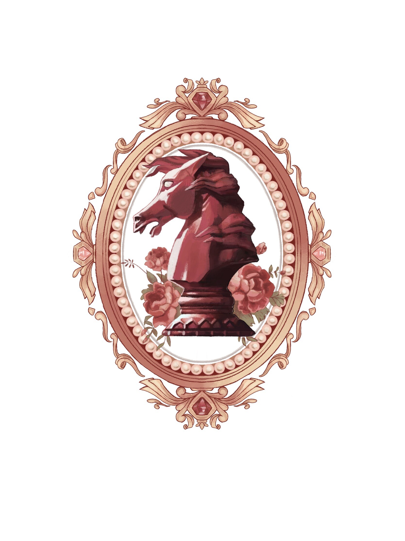 ArtStation - Red Knight in Frame