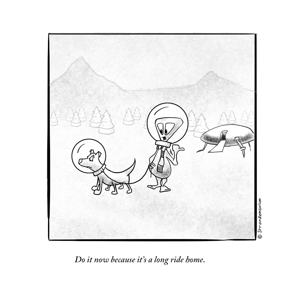 ArtStation - It's a long ride home