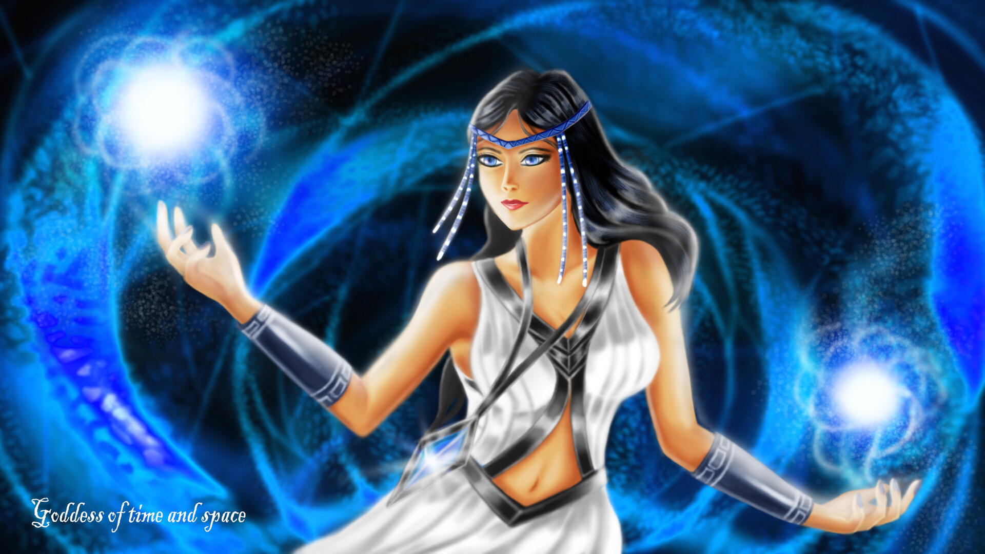 ArtStation - Goddess of time and space