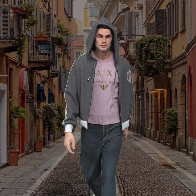 ArtStation - Armani Jeans on Clo3D