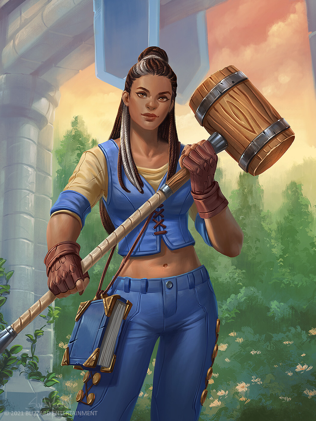 ArtStation - Cariel Roame, Mercenary 1: My First Hammer