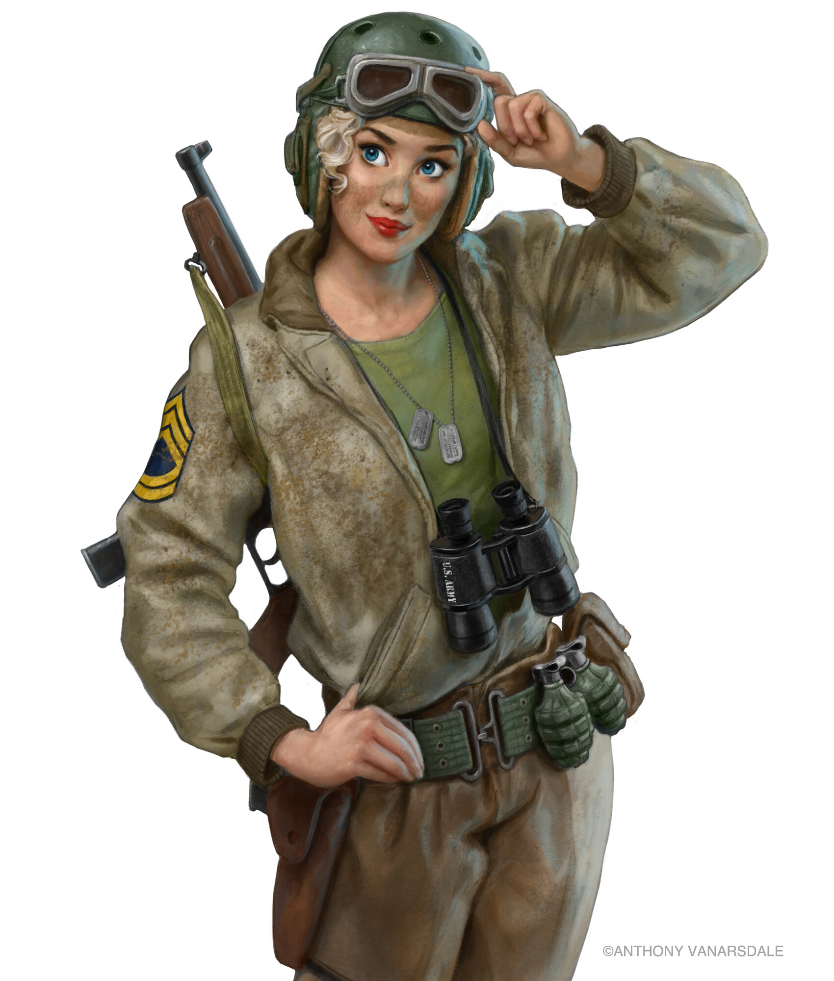 ArtStation - The Tank Driver