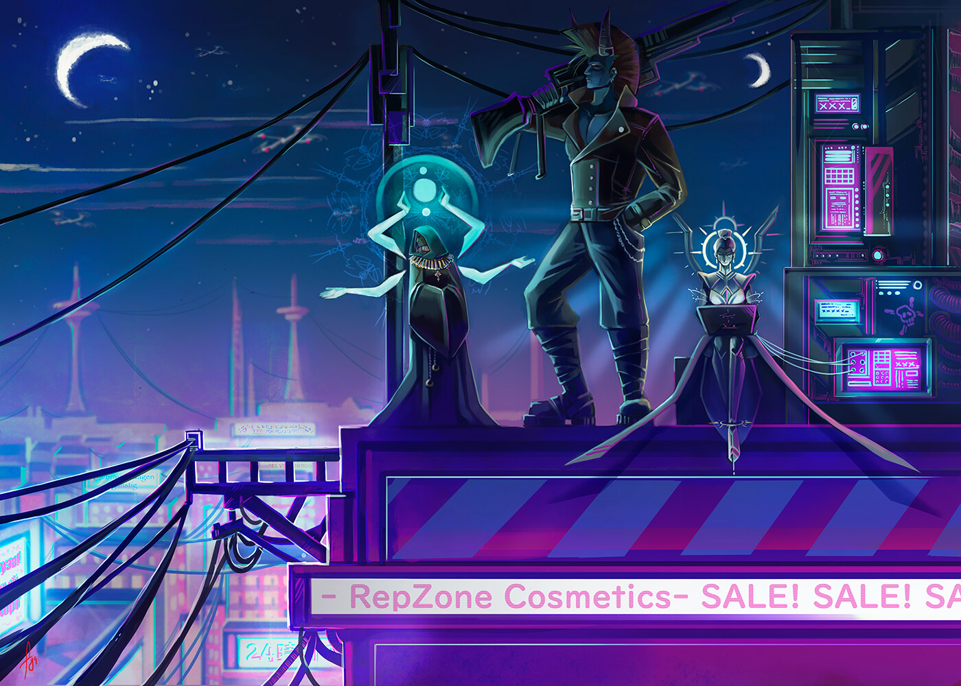 Julia Reizen - Concept design`s and illustration for new game project ...