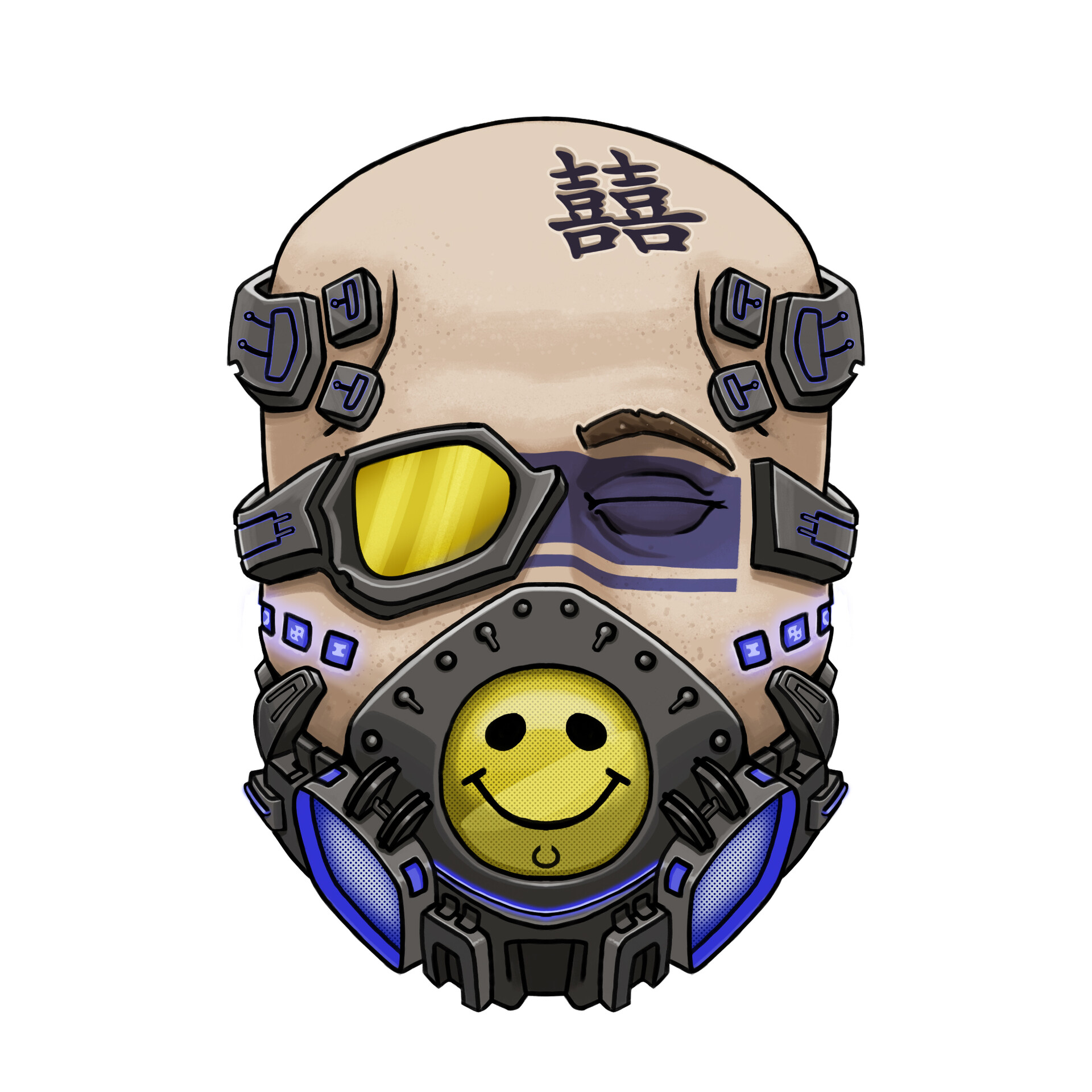 ArtStation - Cyborg Happy