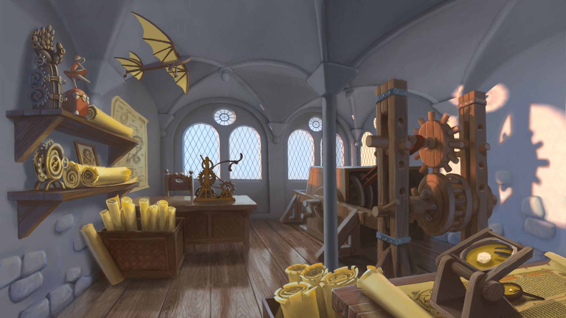 ArtStation - 2020 Inventor's workshop