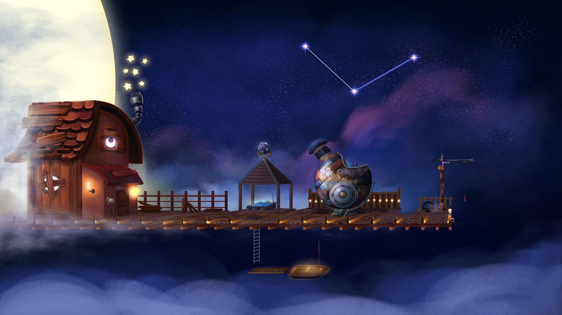 ArtStation - Moon Story - The moon bridge