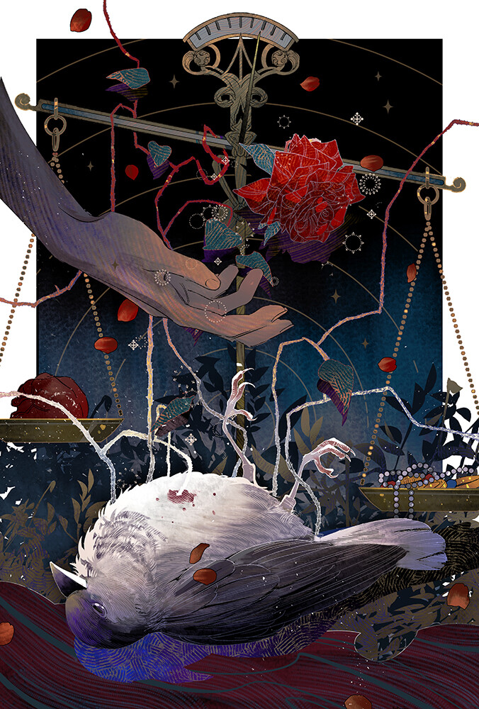 ArtStation - Nightingale and the Rose