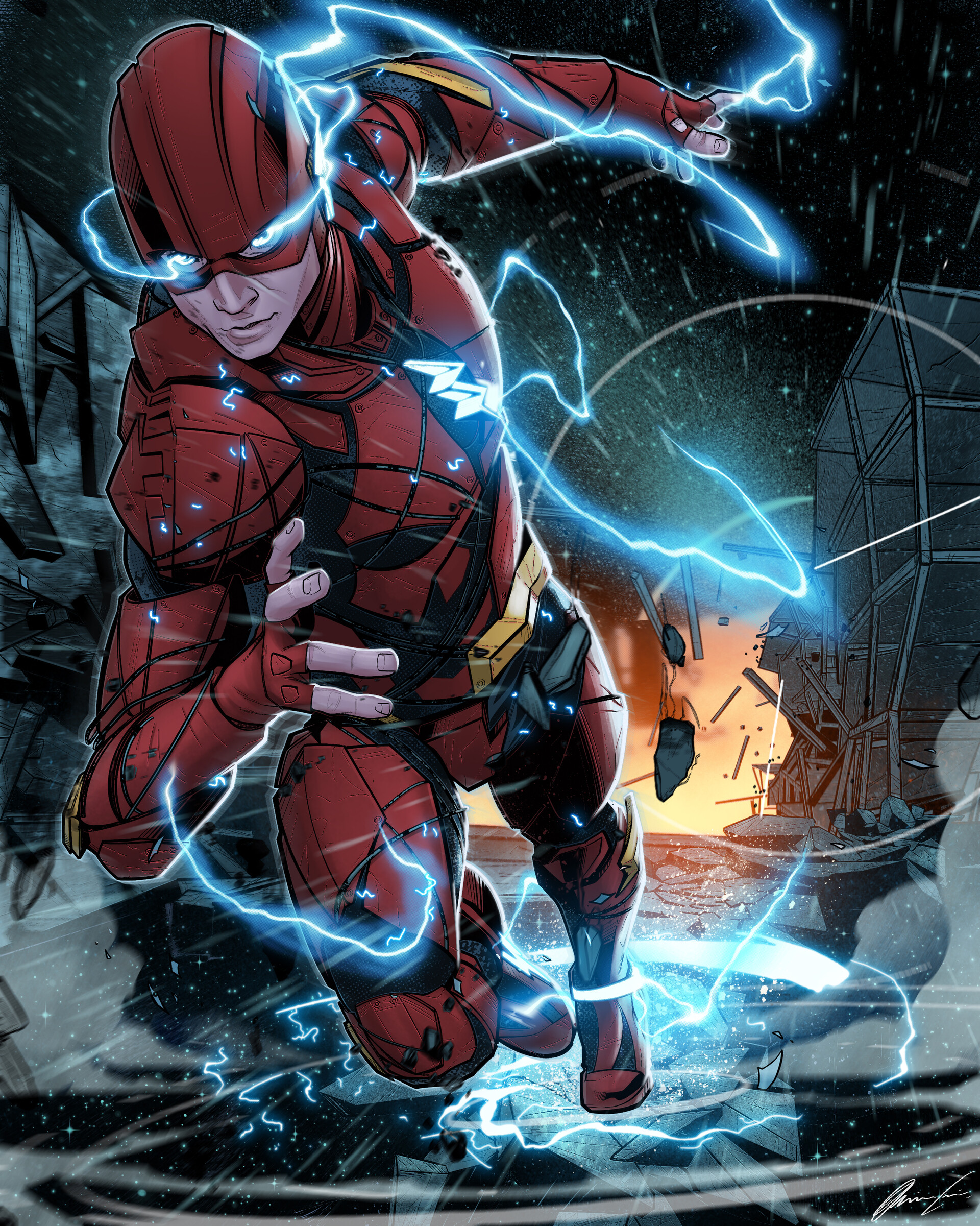 ArtStation - Zack Snyder's The Flash