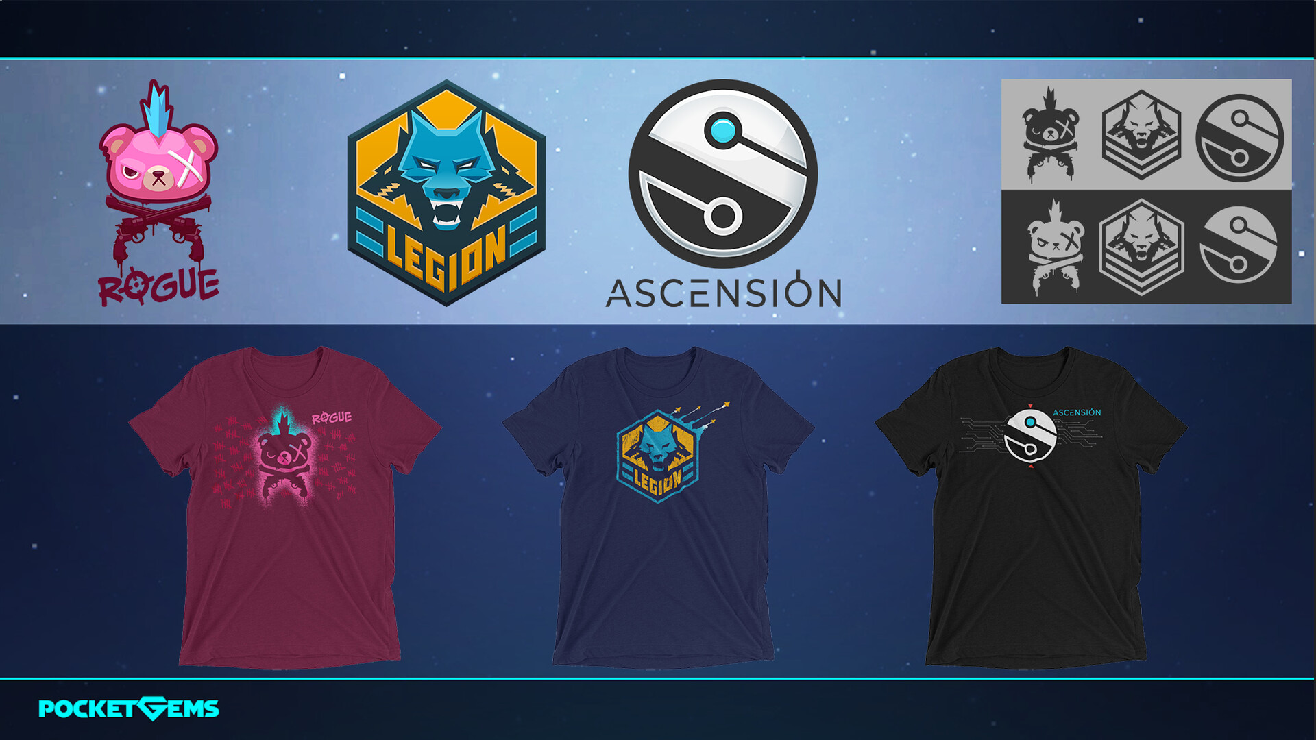 ArtStation - Wild Beyond Faction Logos