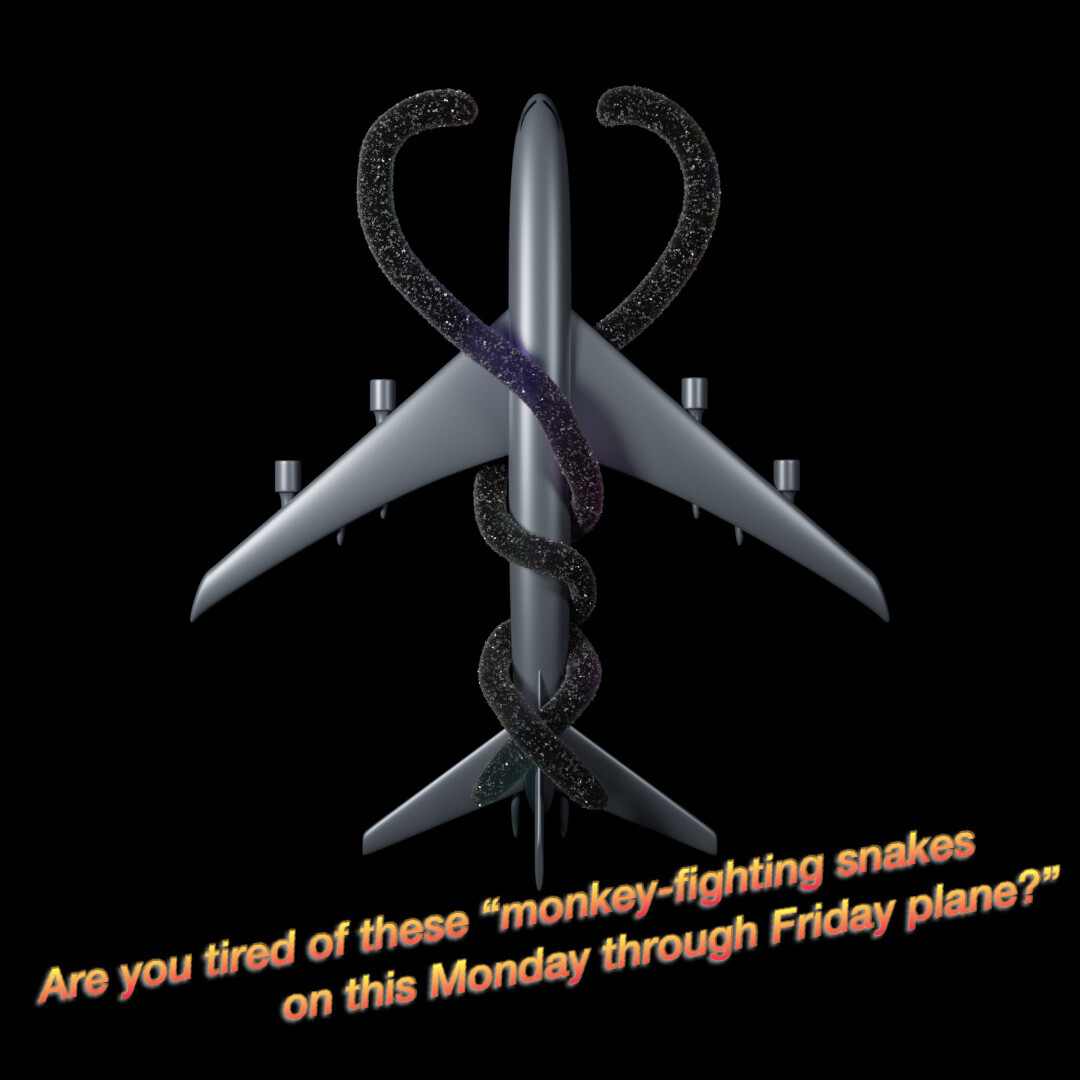 ArtStation - Snakes on a Plane