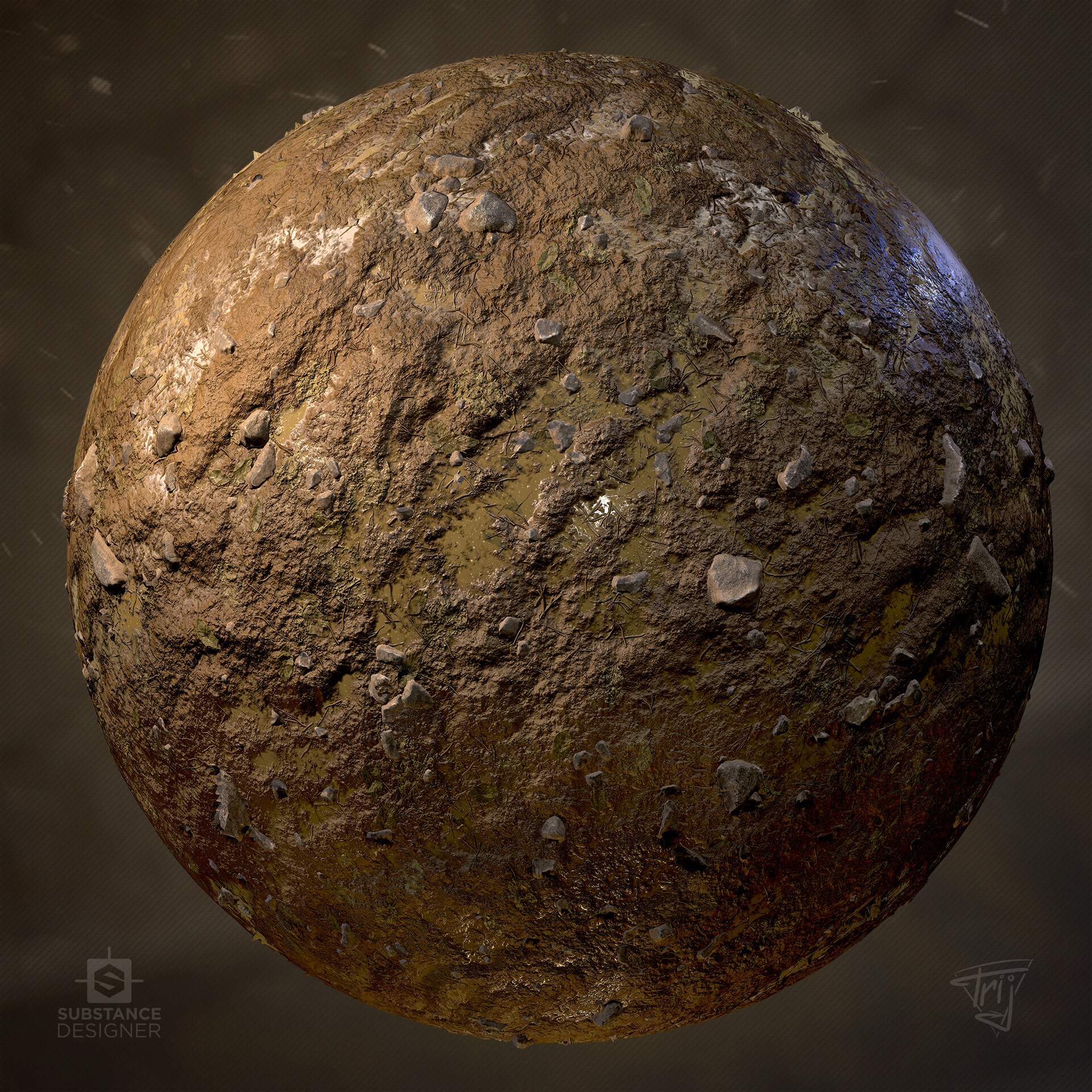 Artstation Mud Material