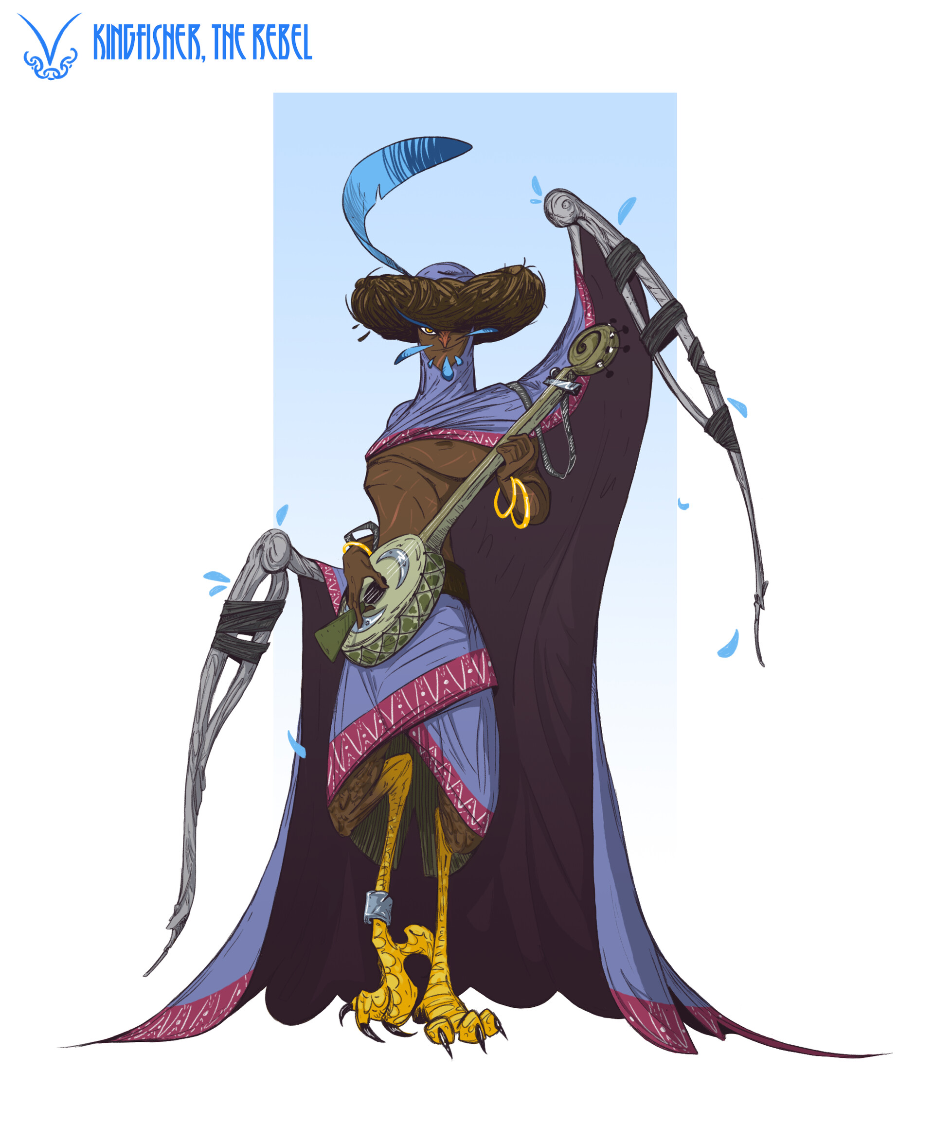 ArtStation - BOX OF MYSTERY (Leader character design process)