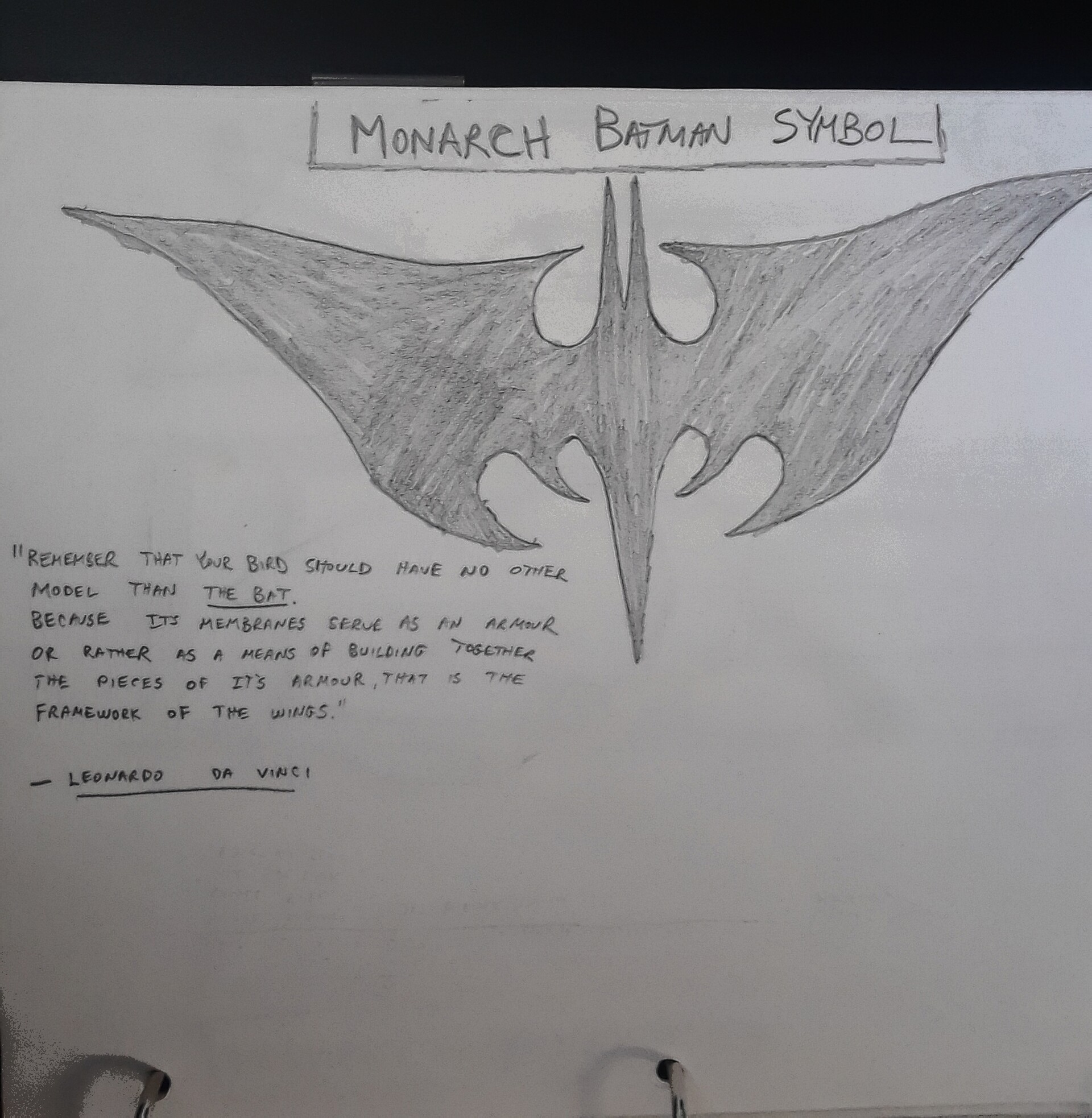ArtStation - Monarch Bat Symbol
